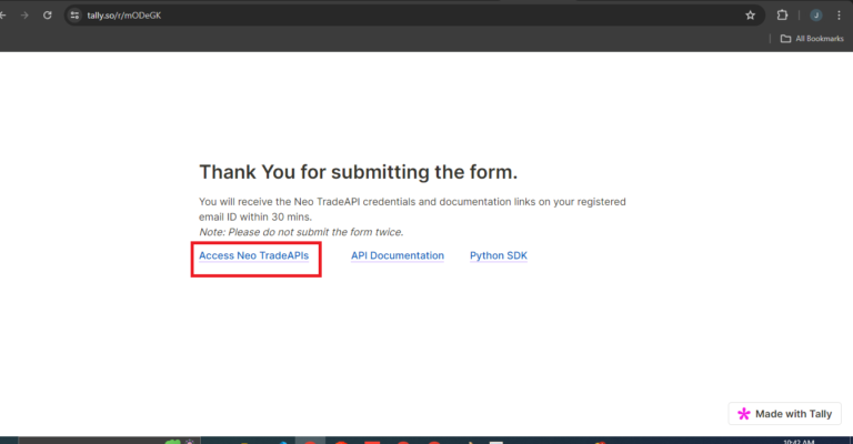 How to create Kotak API - Algodelta Blogs